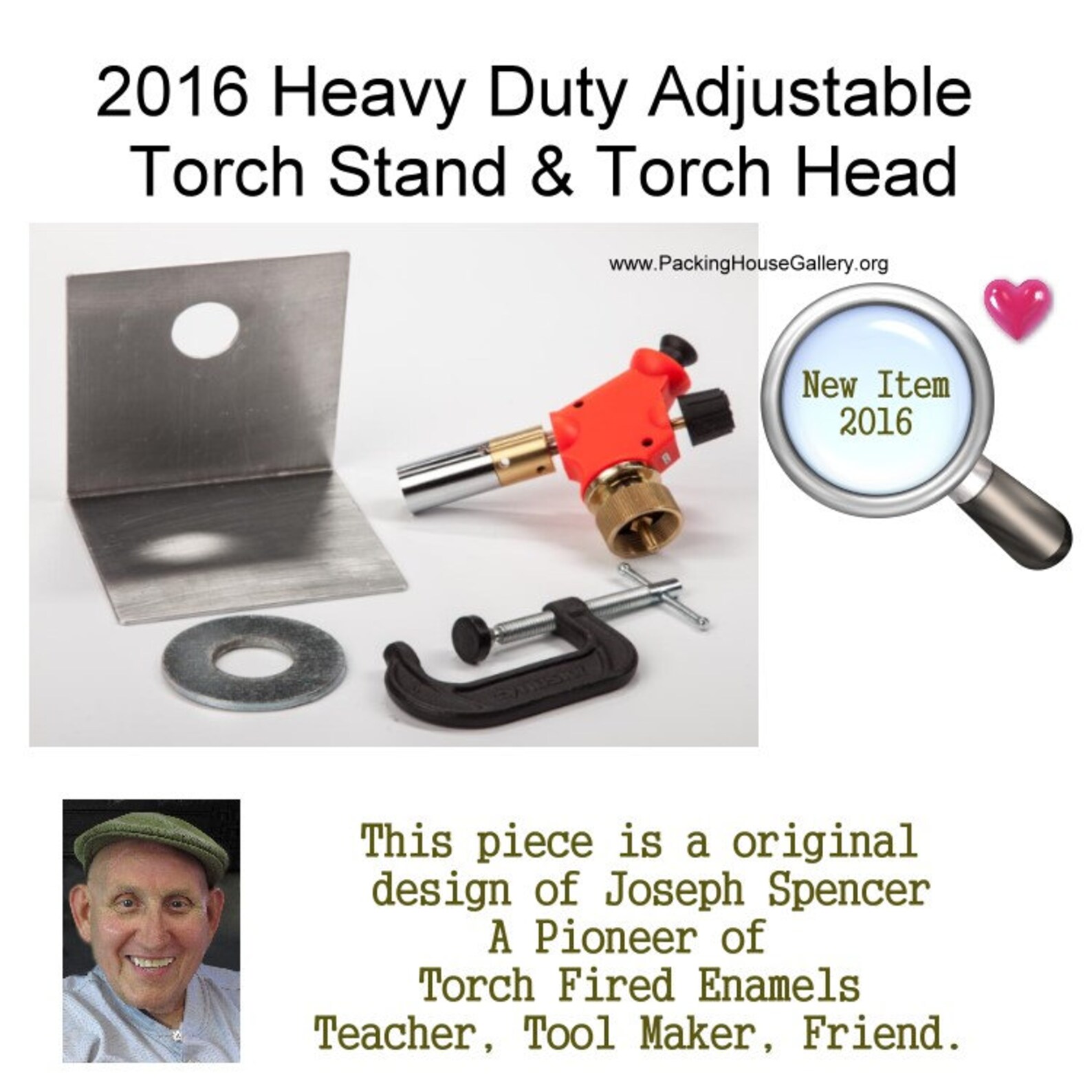 Heavy Duty Adjustable Torch Stand With Torch Head for Torch - Etsy