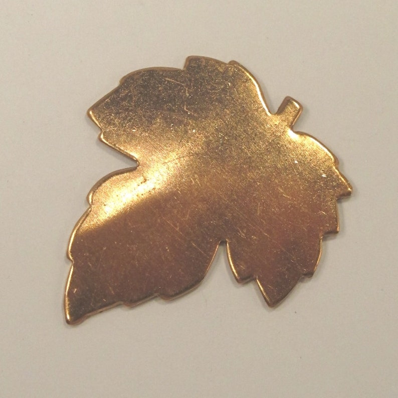 Copper Leaf Blank Shape Cut Outs Made of Copper for Metal - Etsy