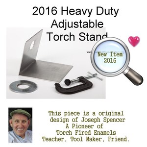 Heavy Duty Adjustable Torch Stand for Torch Fire Artists Left - Etsy