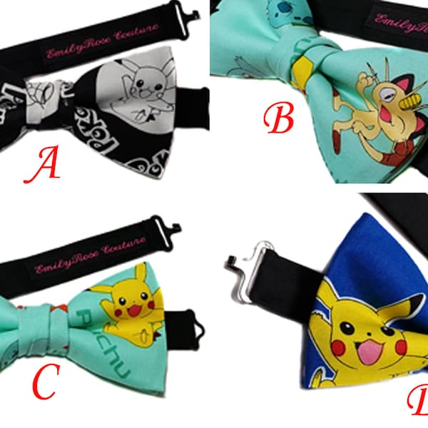 Pikachu Bow Tie - Etsy