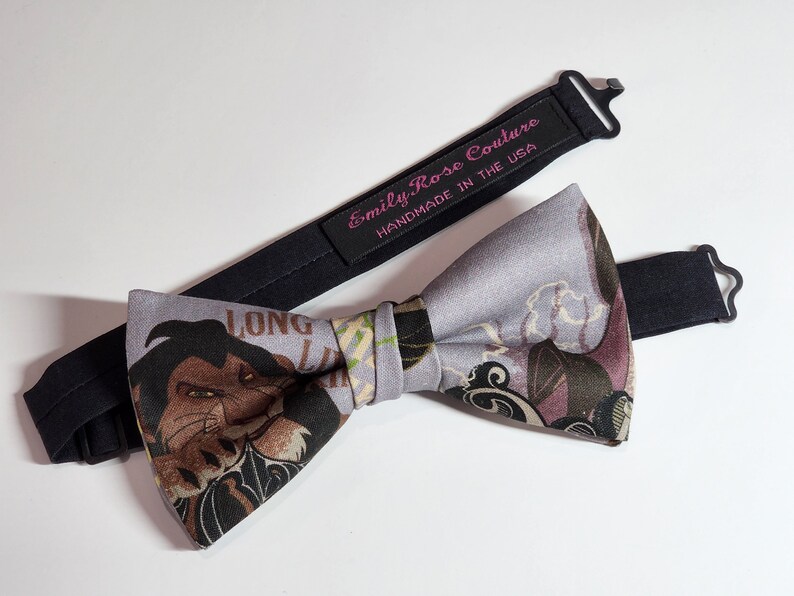 Movie Villains Bow Ties Long Live the King Bow Tie Scar - Etsy