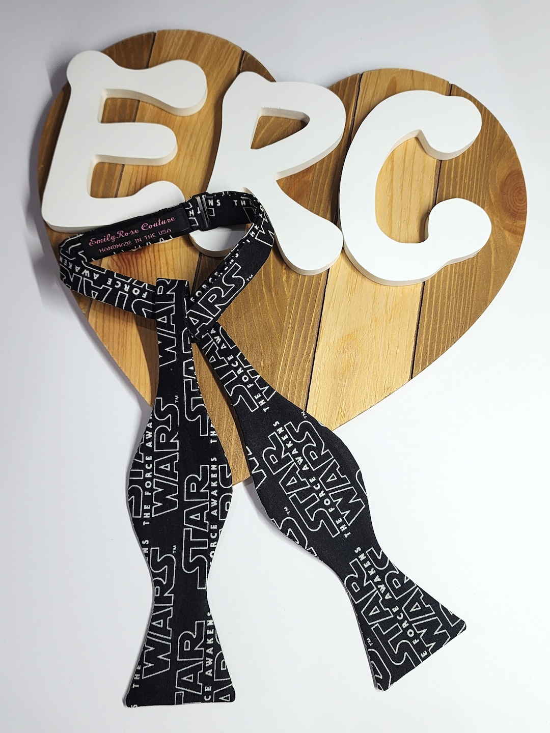 Star Wars Self Tie- the Force Awakens Bow Tie- Black & White- Classic ...