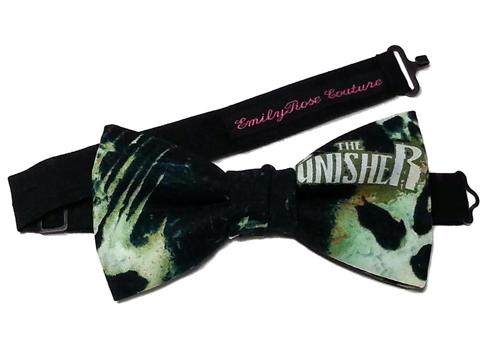 Marvel Bow Tie- Spider Man Bow Tie- Punisher Bow Tie- Deadpool Bow Tie ...