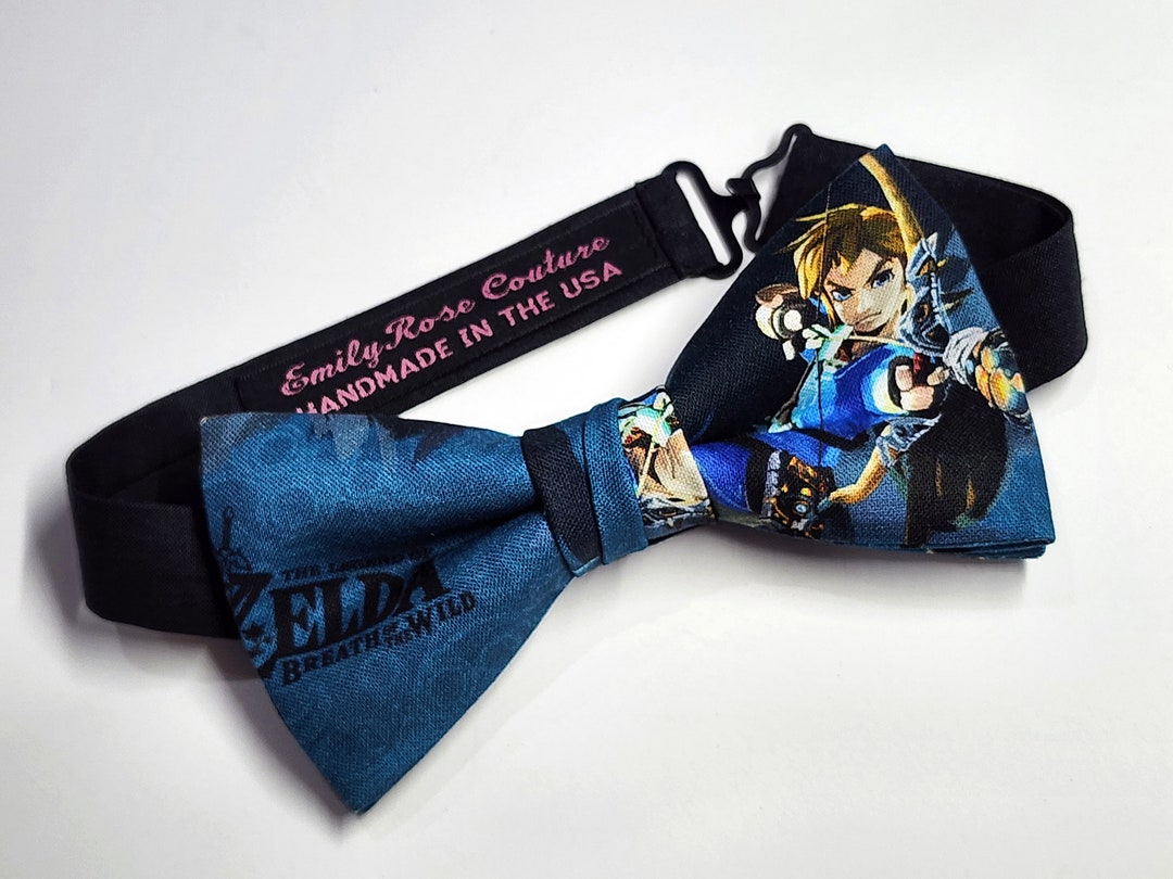 Gaming Character Bow Tie- Zelda Bow Tie- Link Bowtie- Pre-tied Bow Tie ...
