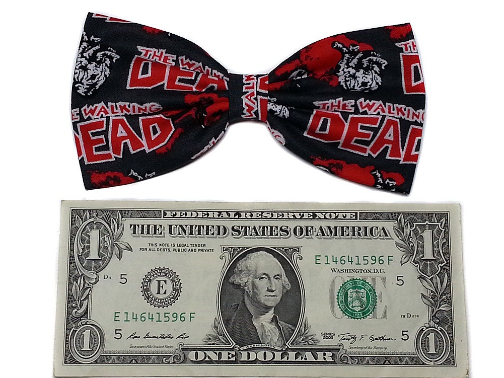 The Walking Dead Hair Bow Walking Dead Fan T Ideas The Walking Dead Bow Ts For Her