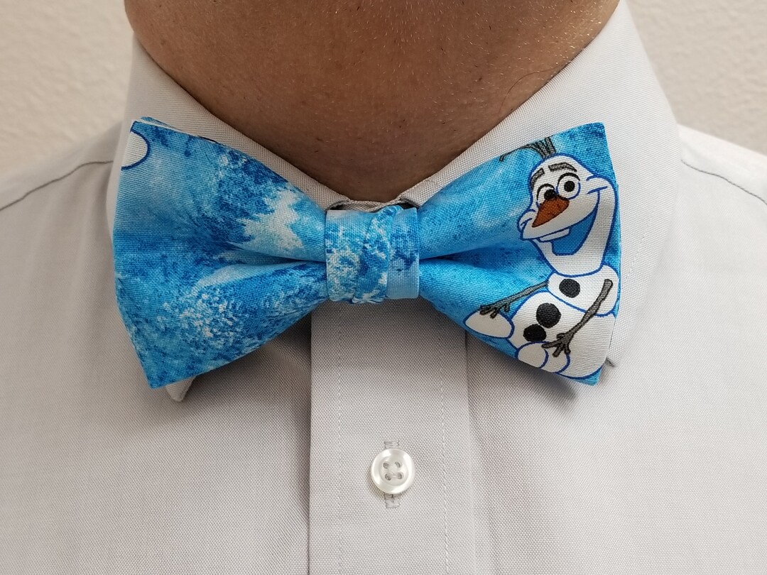 Disney Inspired Bow Tie- Olaf- Frozen Bow Tie- Pre Tied- Self Tied Look ...