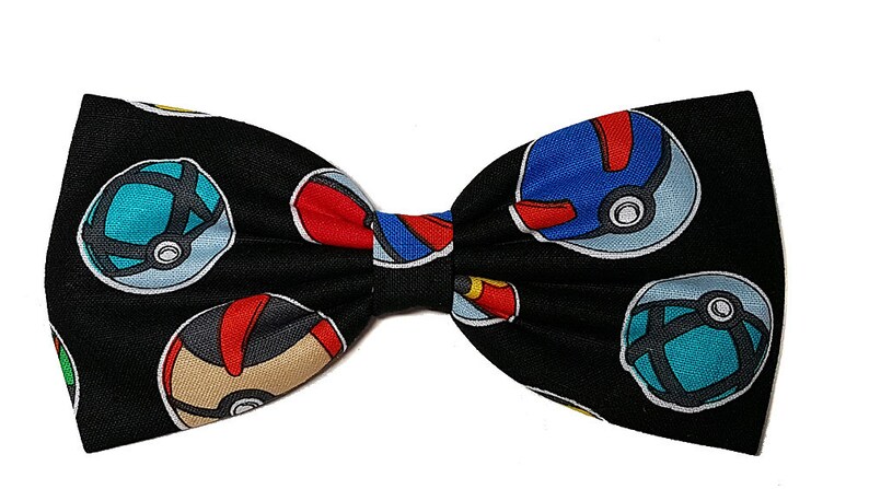 Pokemon Hair Bow Pikachu Hair Bow Pokemon Houses Hair Bow | Etsy