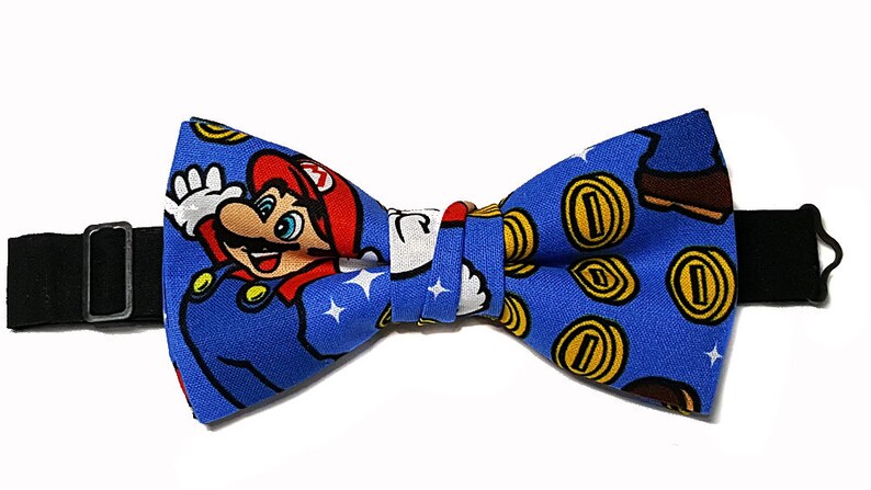 Supermariobro Bow Tie- Mario Gold Coin Bow Tie- Luigi- Donkey Kong ...