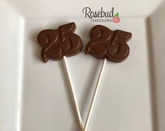 Chocolate Number 25 - Etsy
