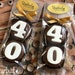 8 Sets #40 Chocolate Covered Oreo Cookie Candy Party Favors Number ...