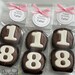 8 Sets 40 Chocolate Covered Oreo Cookie Candy Party Favors Number FORTY ...