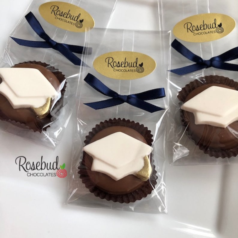 12 GRADUATION CAP Chocolate Covered Oreo Cookie Candy Party - Etsy