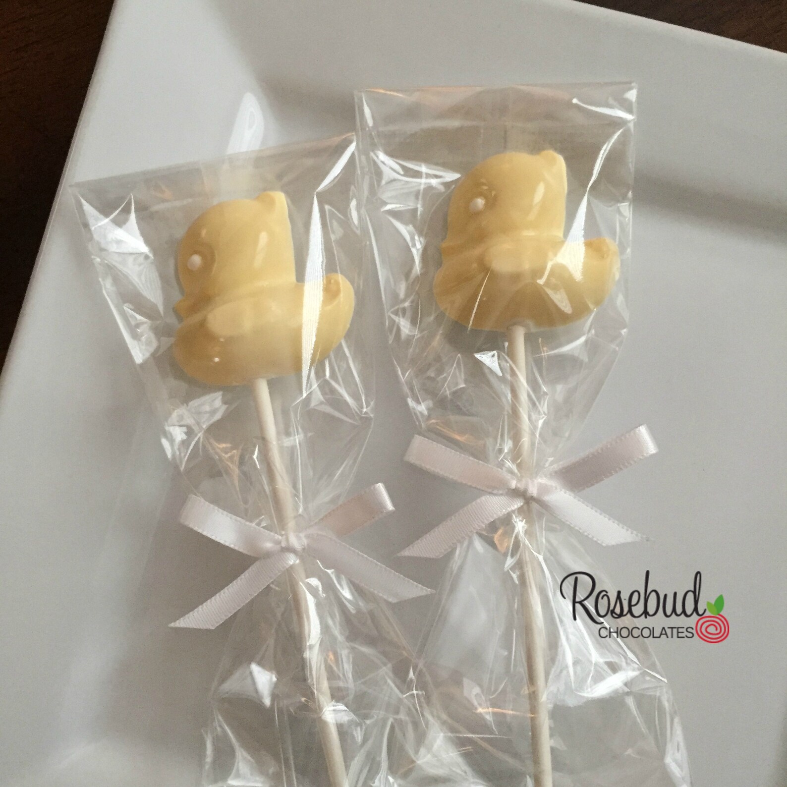 12 DUCK Chocolate Lollipops Ducky Ducks Baby Shower Party | Etsy