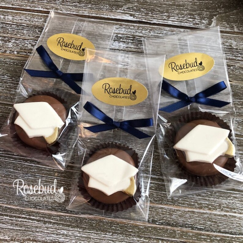 12 GRADUATION CAP Chocolate Covered Oreo Cookie Candy Party - Etsy
