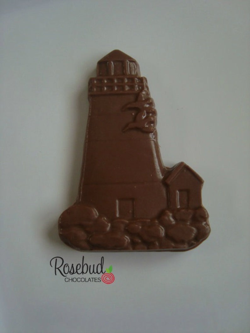 12 LIGHTHOUSE Chocolate Favors Wedding Beach Nautical Birthday | Etsy