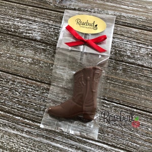 12 COWBOY BOOT Chocolate Candy Birthday Party Favors Western Theme ...