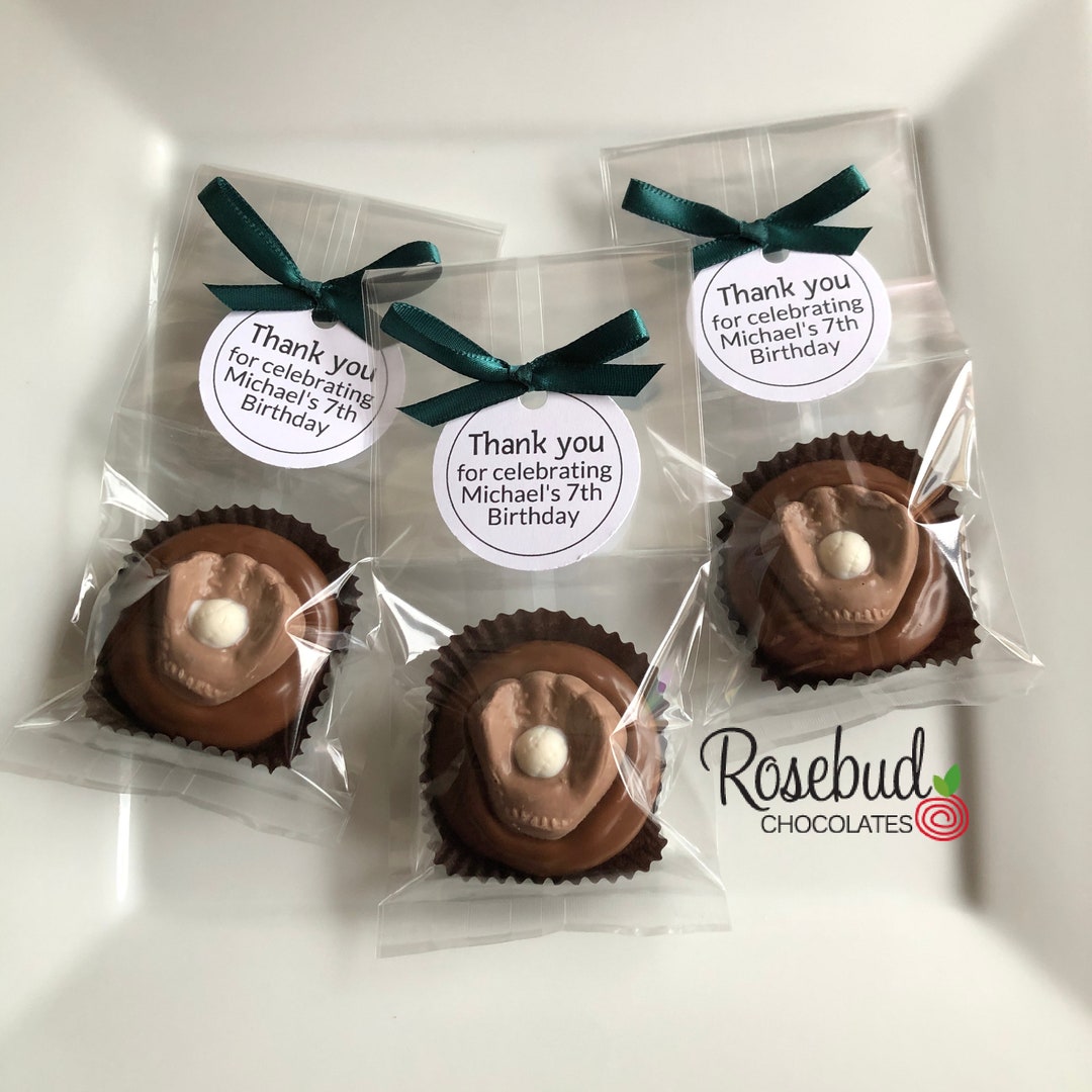 Baseball Glove Chocolate Covered Oreo Favors - Personalized Birthday ...