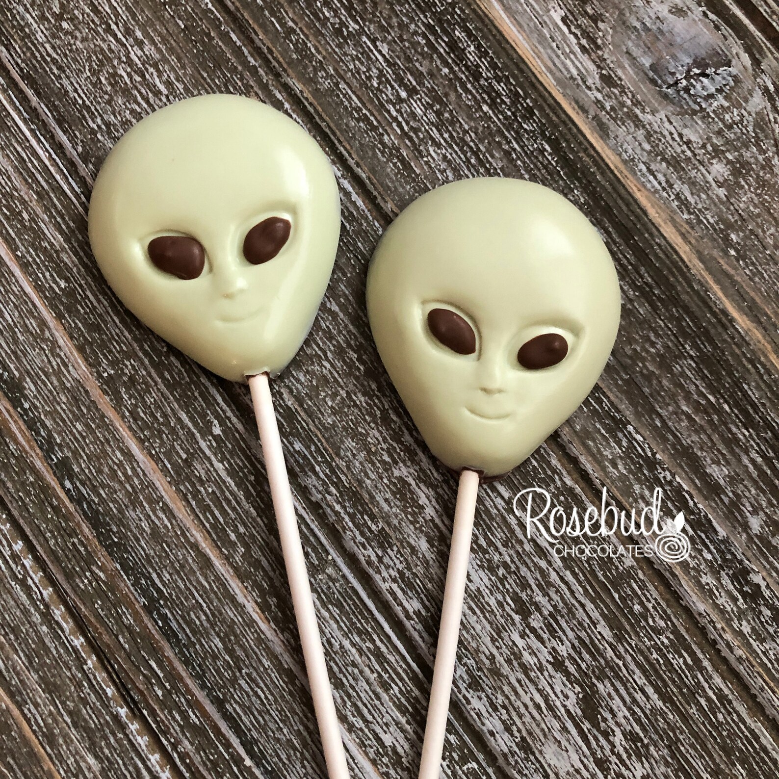 12 ALIENS Chocolate Lollipop Candy Party Favors Outer Space - Etsy