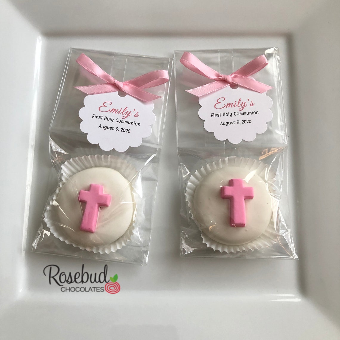 12 CROSS Chocolate Covered Oreo Cookie first Holy - Etsy