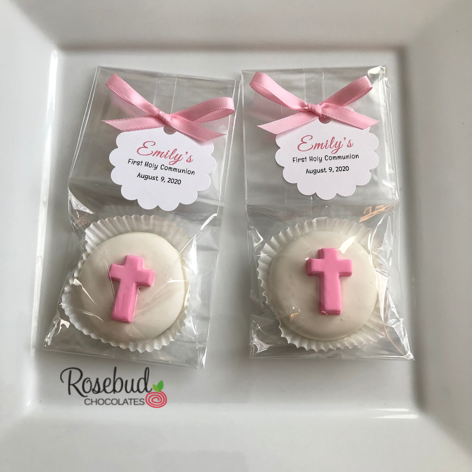 12 CROSS Chocolate Covered Oreo Cookie first Holy - Etsy