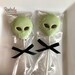 12 ALIENS Chocolate Lollipop Candy Party Favors Outer Space - Etsy