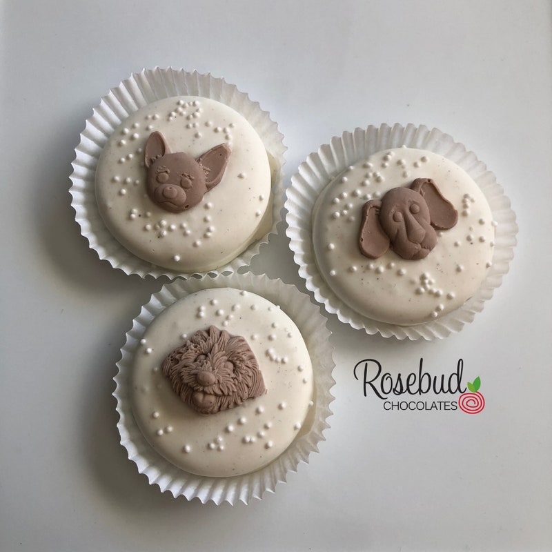 Chocolate Dog Shape - Etsy