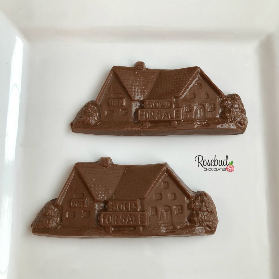 12 HOUSES Chocolate "sold" "for Sale" House Favors New Home Realtor ...