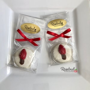 12 LIGHT BULB Chocolate Covered Oreo Cookie Candy Party Favors ...