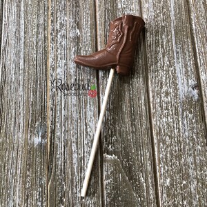 12 COWBOY BOOT Chocolate Candy Birthday Party Favors Western Theme ...