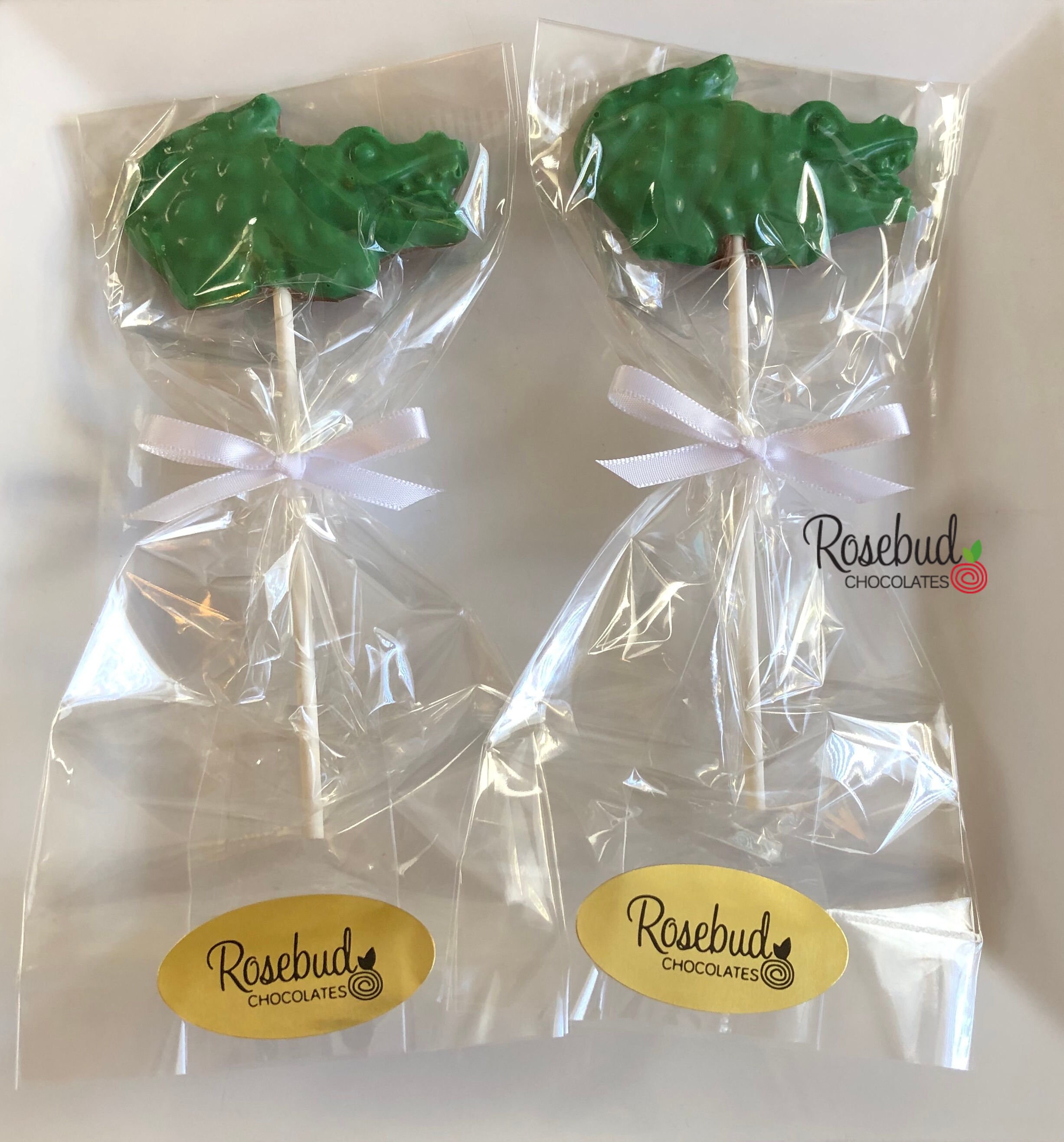 12 ALLIGATOR CROCODILE Milk Chocolate Lollipops Birthday Party | Etsy
