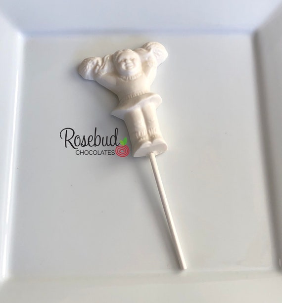 12 CHEERLEADER Chocolate Lollipops Candy Sports Birthday Party | Etsy