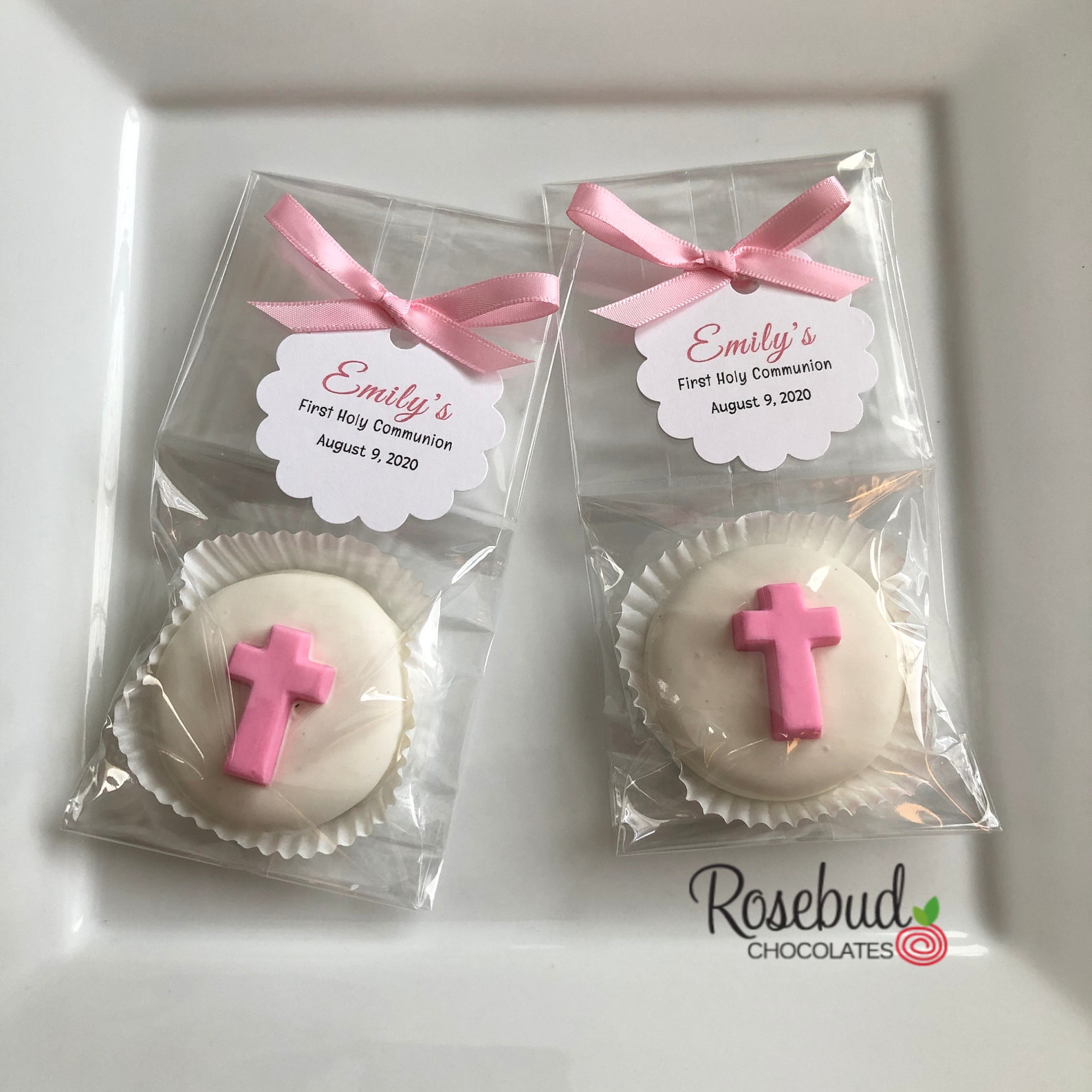 12 CROSS Chocolate Covered Oreo Cookie first Holy - Etsy