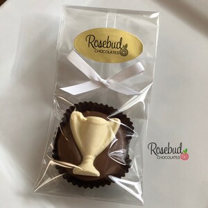 12 TROPHY Milk Chocolate Covered Oreo Cookie Favors Award Birthday ...