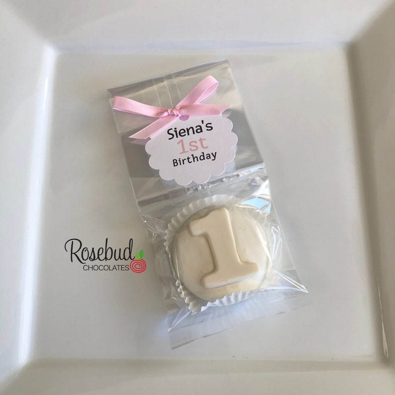 12 Number ONE Chocolate Covered Oreo Cookies 1st Birthday - Etsy