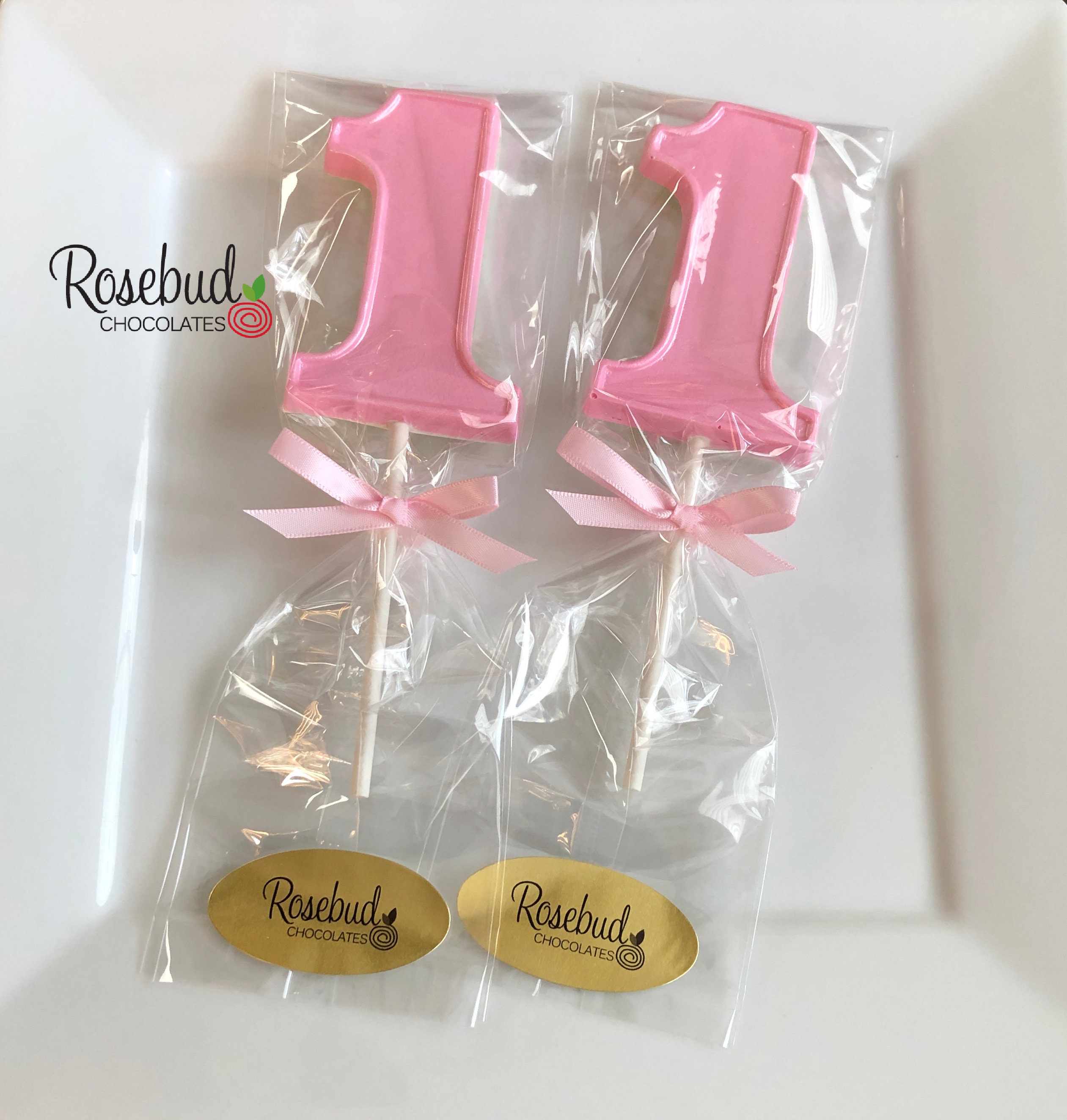12 NUMBER ONE Chocolate Lollipops Candy Party Favors - Etsy Australia