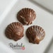 12 SEASHELL Chocolate Favors Beach Nautical Luau Wedding Birthday Party ...