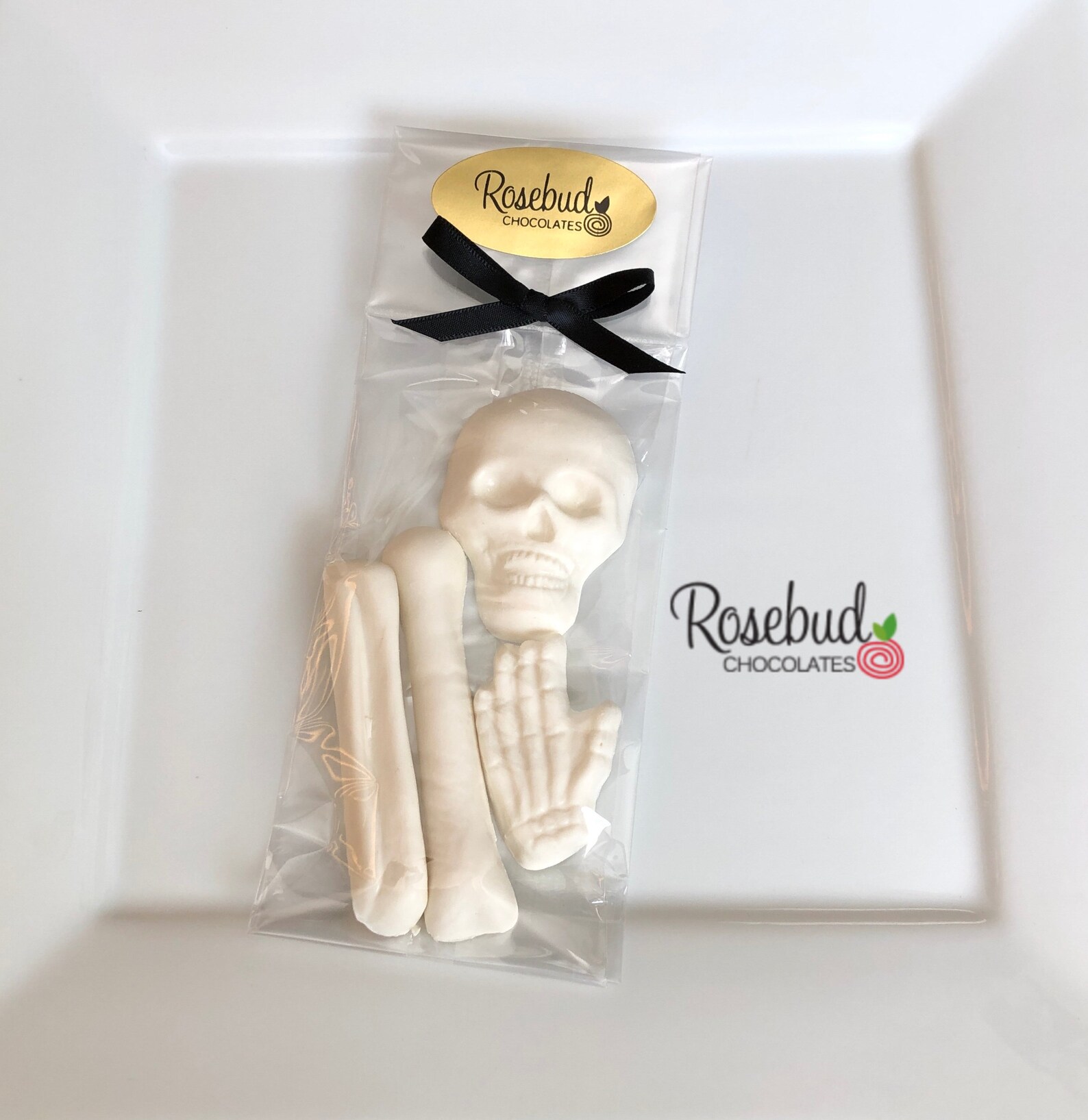 8 BAG of BONES Chocolate Skeleton Candy Party Favors Halloween - Etsy