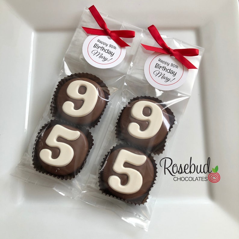8 Sets 95 Chocolate Covered Oreo Cookies Happy 95th Birthday - Etsy