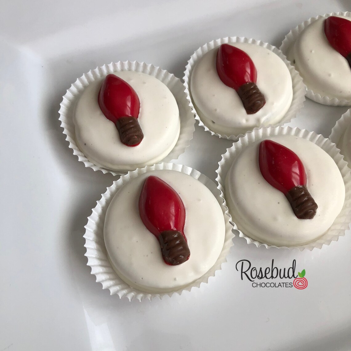 12 LIGHT BULB Chocolate Covered Oreo Cookie Candy Party Favors - Etsy