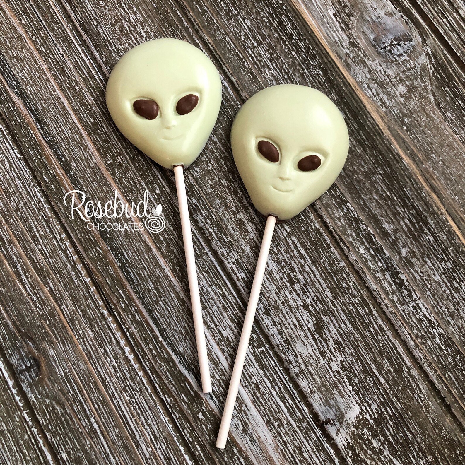 12 ALIENS Chocolate Lollipop Candy Party Favors Outer Space - Etsy