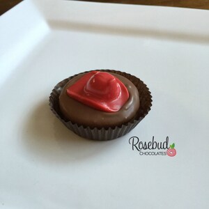 12 FIREMAN HAT Chocolate Covered Oreo Cookie Favors Fire Dept ...