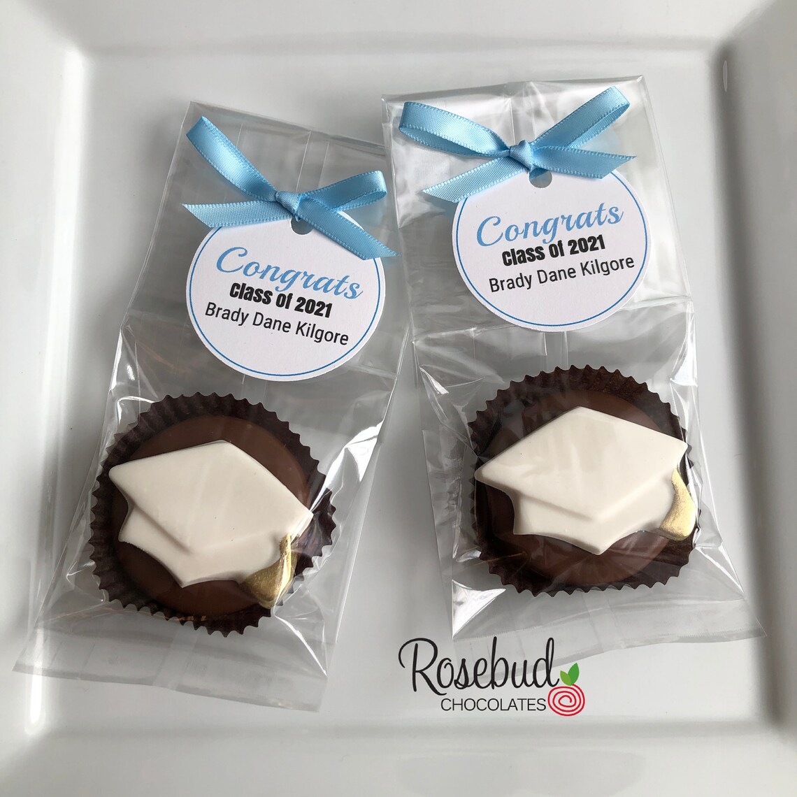 12 GRADUATION CAP Gold Tassel Chocolate Oreo Cookie Party - Etsy