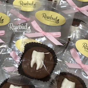 12 TOOTH Chocolate Covered Oreo Cookie Favors Candy Birthday Party ...