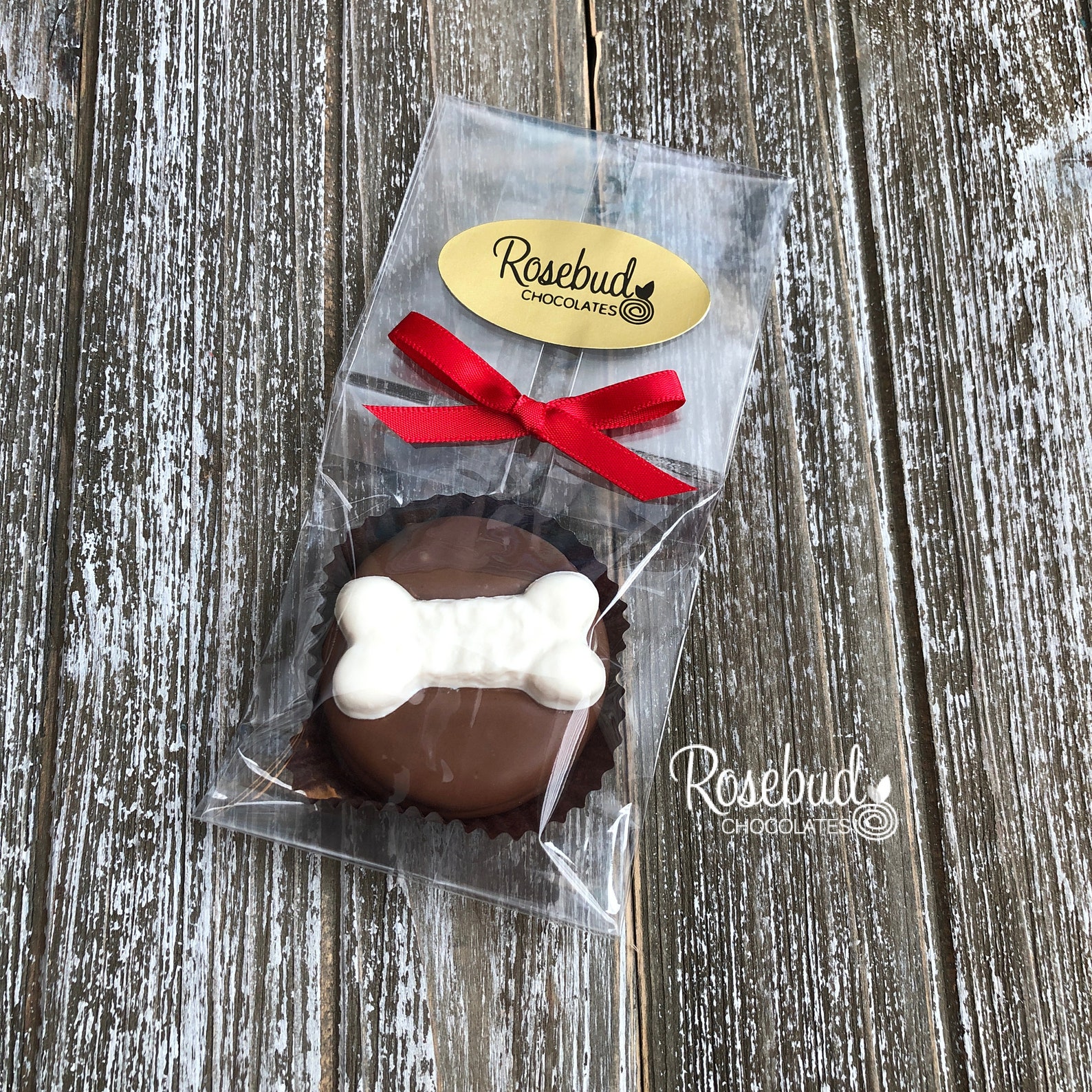 12 DOG BONE Chocolate Covered Oreo Cookie Pet Puppy Birthday - Etsy