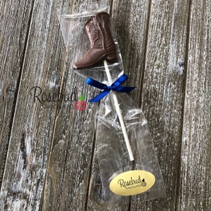 12 COWBOY BOOT Chocolate Candy Birthday Party Favors Western Theme ...