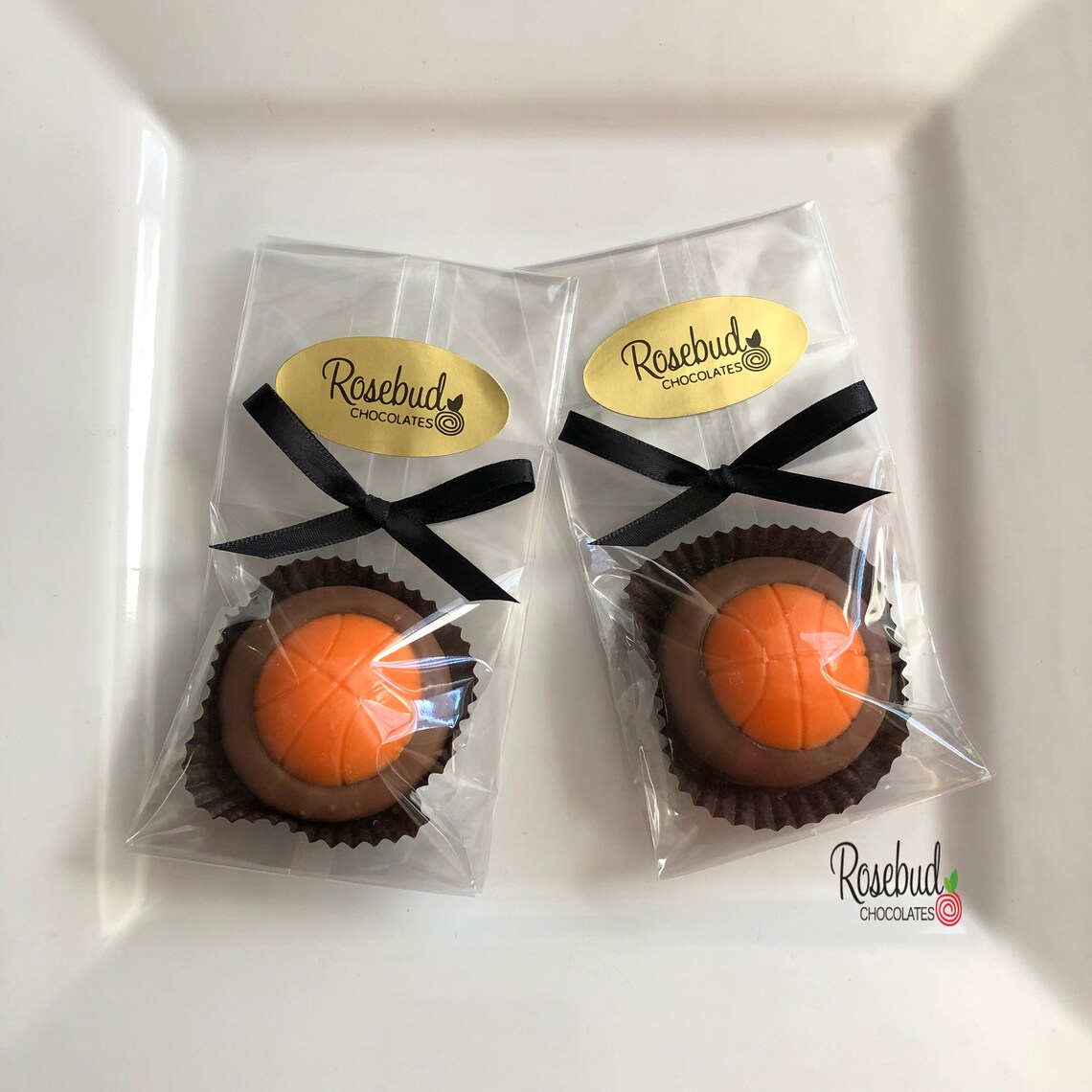 12 BASKETBALL Chocolate Covered Oreo Cookie Favors Team Candy Treats ...