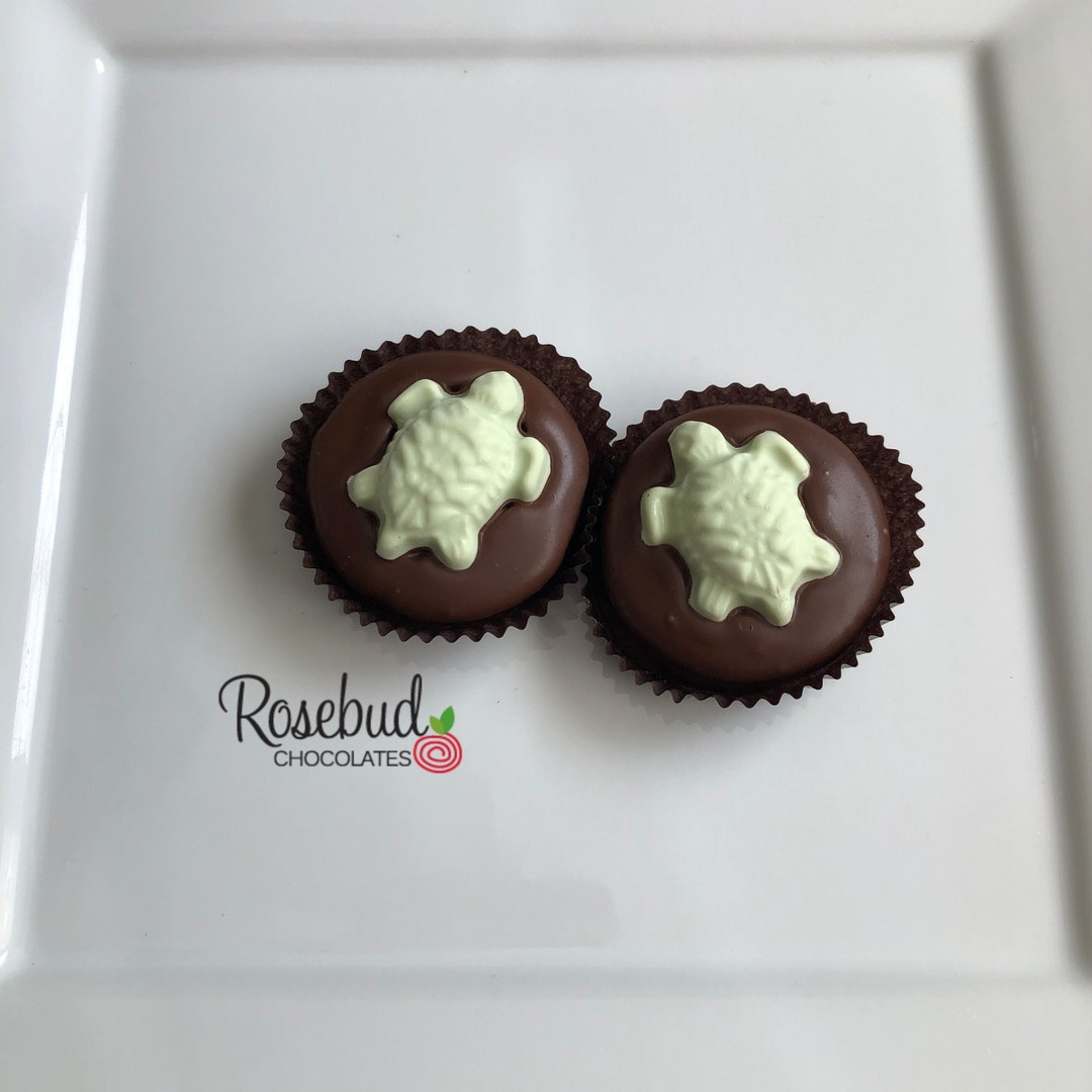 12 TURTLE Chocolate Covered Oreo Cookie Favors Baby Shower Animal ...