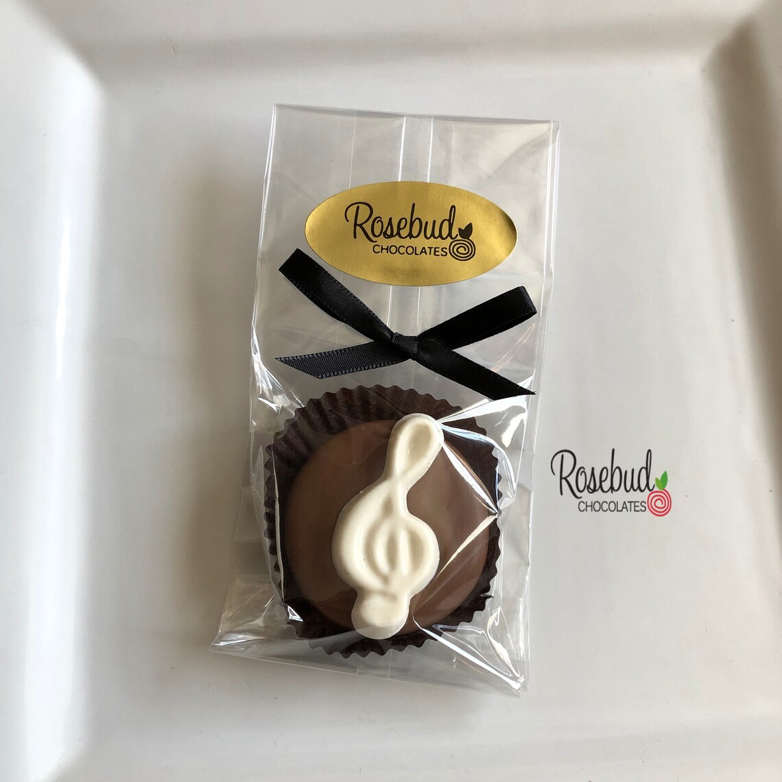 12 MUSIC NOTE Treble Clef Chocolate Covered Oreo Cookie Favors - Etsy