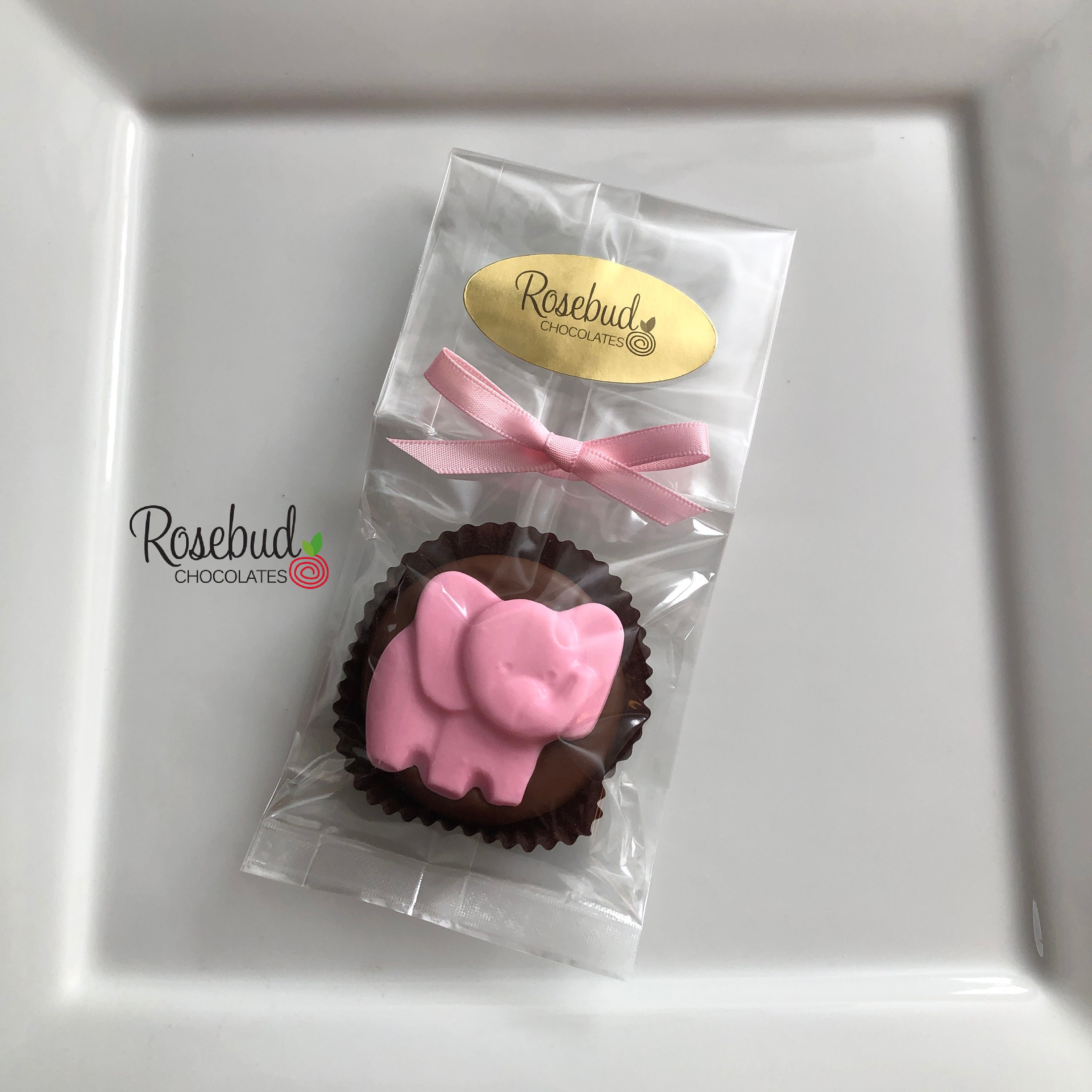 12 ELEPHANT Chocolate Covered Oreo Cookie Favors Baby Shower | Etsy