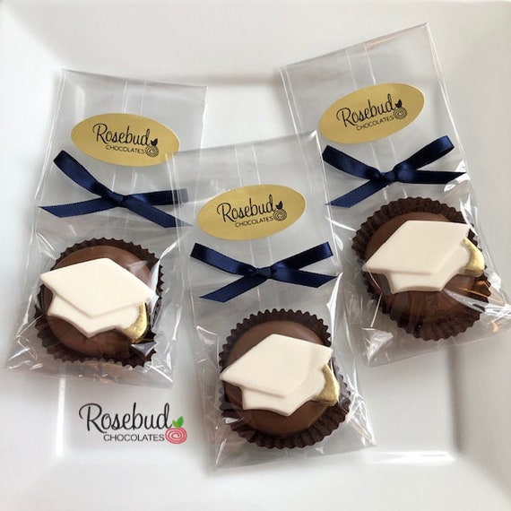 12 GRADUATION CAP Chocolate Covered Oreo Cookie Candy Party - Etsy
